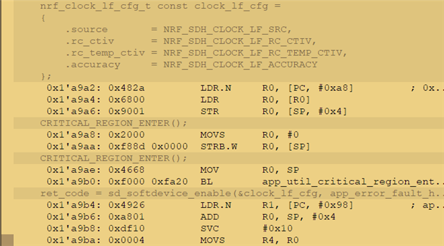 no sections with name sdh_stack_observers1 - Nordic Q&A - Nordic DevZone - Nordic DevZone