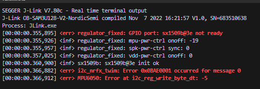 Using MPU9250 on Thingy52 - Nordic Q&A - Nordic DevZone - Nordic DevZone
