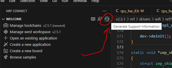 Can T Install Nrf Connect Sdk In Vs Code Nordic Qanda Nordic Devzone Nordic Devzone