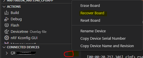Matter sample - address 0x000F7000 does not map to a known memory - Nordic Q&A - Nordic DevZone ...