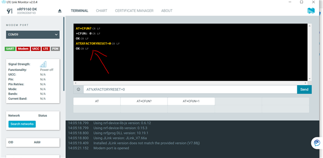 The code for the lesson5 exercise1 of Cellular IoT Fundamentals in the DevAcademy could not be ...