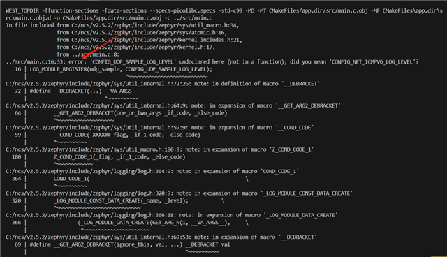 Nrf9160 Udp Project Hello World Project Nordic Qanda Nordic Devzone Nordic Devzone
