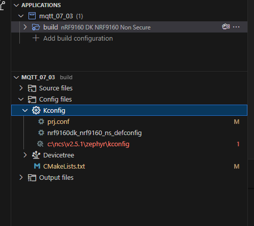 Kconfig tree parse failed how to resolve in my new open project? - Nordic Q&A - Nordic DevZone ...