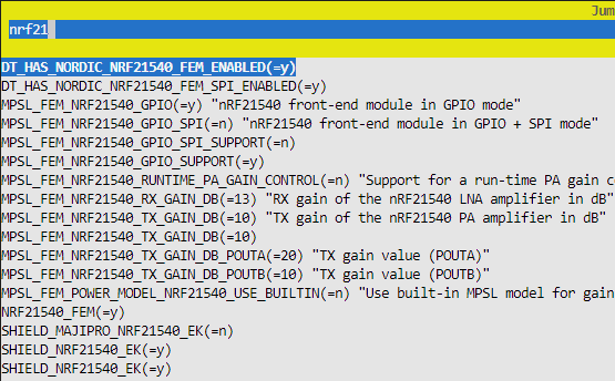 how to work DTM by nRF21540 GPIO mode - Nordic Q&A - Nordic DevZone - Nordic DevZone