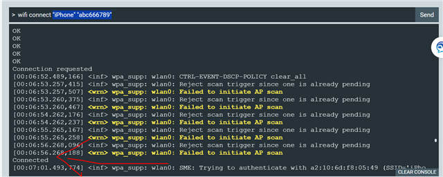 WiFi sample in DevAcademy course could not connect to the AP - Nordic Q&A - Nordic DevZone ...