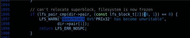 LittleFs mounting issue on external flash MT25QU128ABB8E12 - Nordic Q&A - Nordic DevZone ...