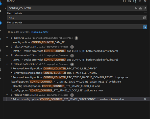 Mapping old kconfig symbols to new versions of the SDK - Nordic Q&A - Nordic DevZone - Nordic ...
