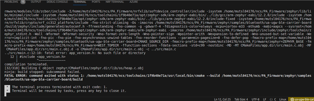 Unable to add versioning to NRF application - Nordic Q&A - Nordic DevZone - Nordic DevZone