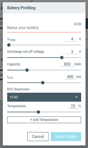 nPM1300 Fuel Gauge Battery Profile for LiFePo4 - Nordic Q&A - Nordic DevZone - Nordic DevZone