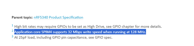 Request for NRF5340 high speed SPIM example - Nordic Q&A - Nordic DevZone - Nordic DevZone