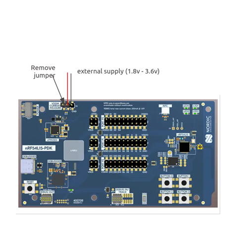 nRF54L15-PDK External Power - Nordic Q&A - Nordic DevZone - Nordic DevZone