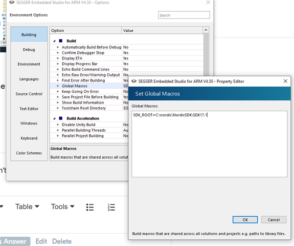 ERROR IN COMPILE NRF52 MESH - Nordic Q&A - Nordic DevZone - Nordic DevZone