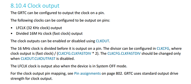 nRF54L15 clock output - Nordic Q&A - Nordic DevZone - Nordic DevZone
