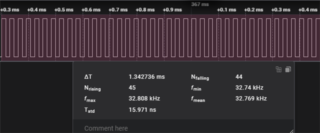 nRF54L15 clock output - Nordic Q&A - Nordic DevZone - Nordic DevZone