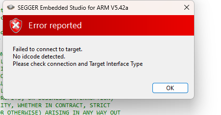 Issue of J-link - Nordic Q&A - Nordic DevZone - Nordic DevZone