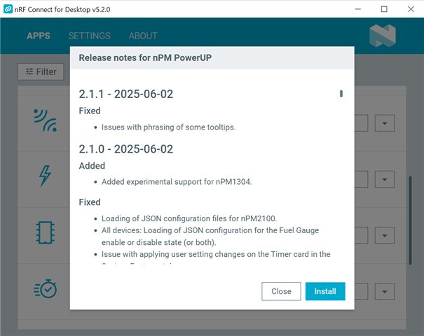 Error when installing applications via nRF Connect for Desktop - Nordic Q&A - Nordic DevZone ...