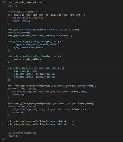 how to use the gpio interrupt and make it low power consumption? - Nordic Q&A - Nordic DevZone ...