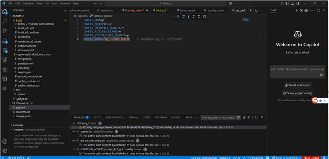 My Custom Board Error - Nordic Q&A - Nordic DevZone - Nordic DevZone