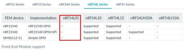FEM simple GPIO configuration - Nordic Q&A - Nordic DevZone - Nordic ...