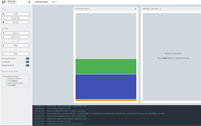 BLE with sdk on a nrf52832 - Nordic Q&A - Nordic DevZone - Nordic DevZone