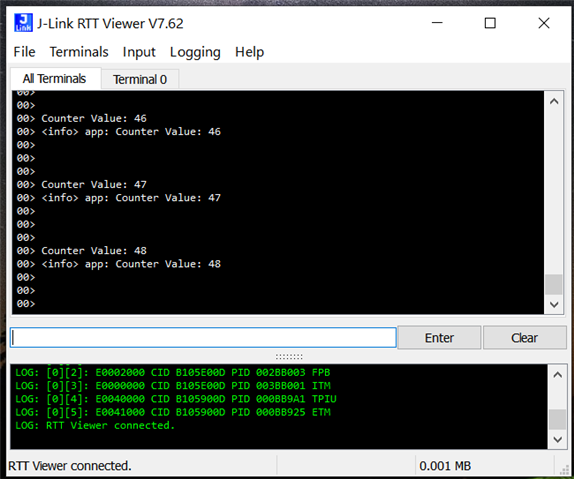Jlink Rtt Viewer Not Working With Nrf52832 Nordic Qanda Nordic Devzone Nordic Devzone