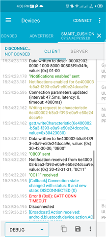 sd_power_system_off is giving Gatt Connection Error instead of going in sleep - Nordic Q&A ...