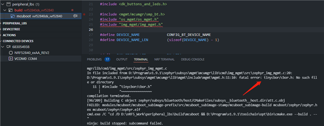 NCS1.9.1 add DFU encountered a bug - Nordic Q&A - Nordic DevZone ...