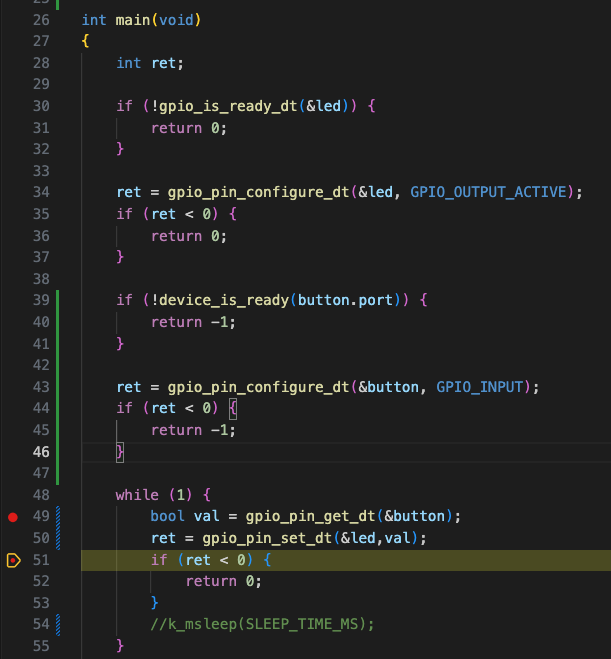 CONFIG_DEBUG_OPTIMIZATIONS does not allow setting breakpoints anywhere - Nordic Q&A - Nordic ...