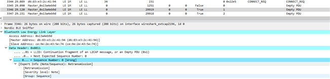 Hight Rate Of Disconnect Reason 0x3e Ble Hci Conn Failed To Be