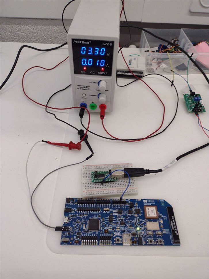 uart console not working when connecting the nrf9160 DK to the battery. - Nordic Q&A - Nordic ...