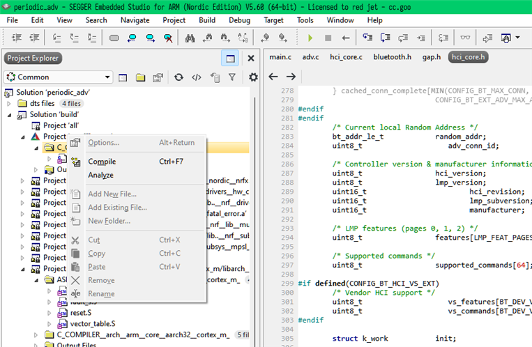 nRF Connect SDK can,t Add New File - Nordic Q&A - Nordic DevZone ...