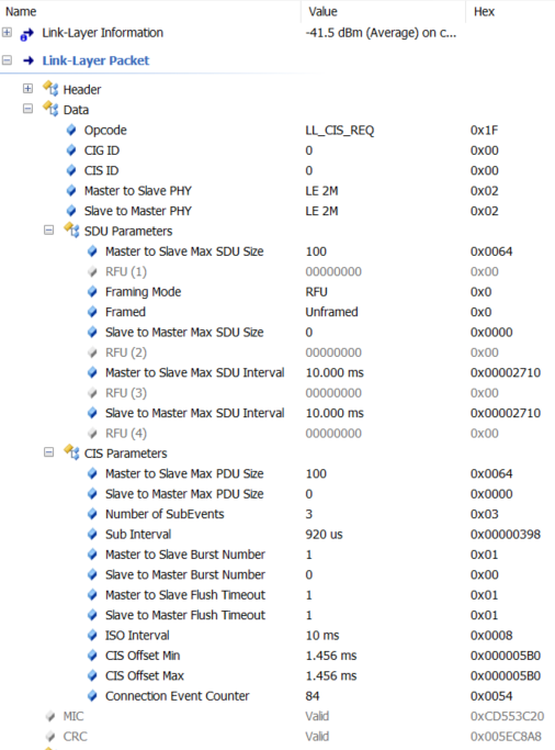Iso Qos Latency Value Ignored Flush Timeout Always 1 Nordic Qanda Nordic Devzone Nordic Devzone