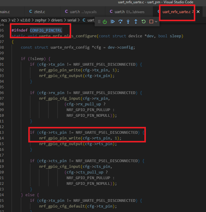 Uart Hardware Flow Control Not Working Like Expected On Nrf52840 Nordic Qanda Nordic Devzone